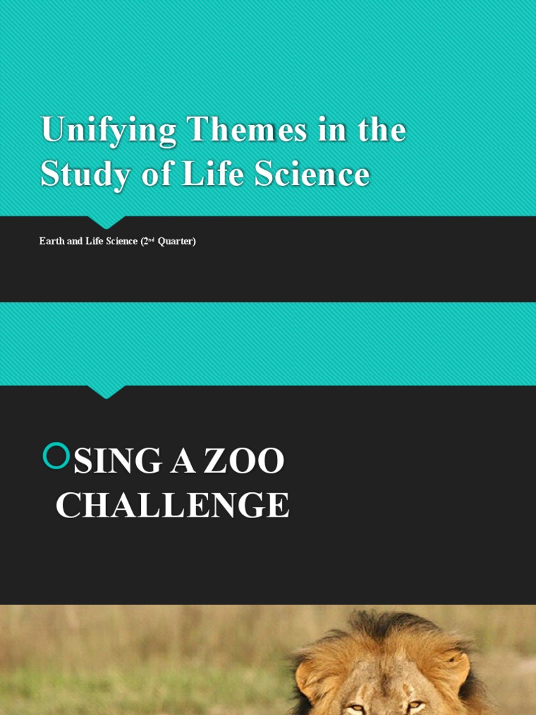 Unifying Themes in The Study of Life Science | PDF | Reproduction ...