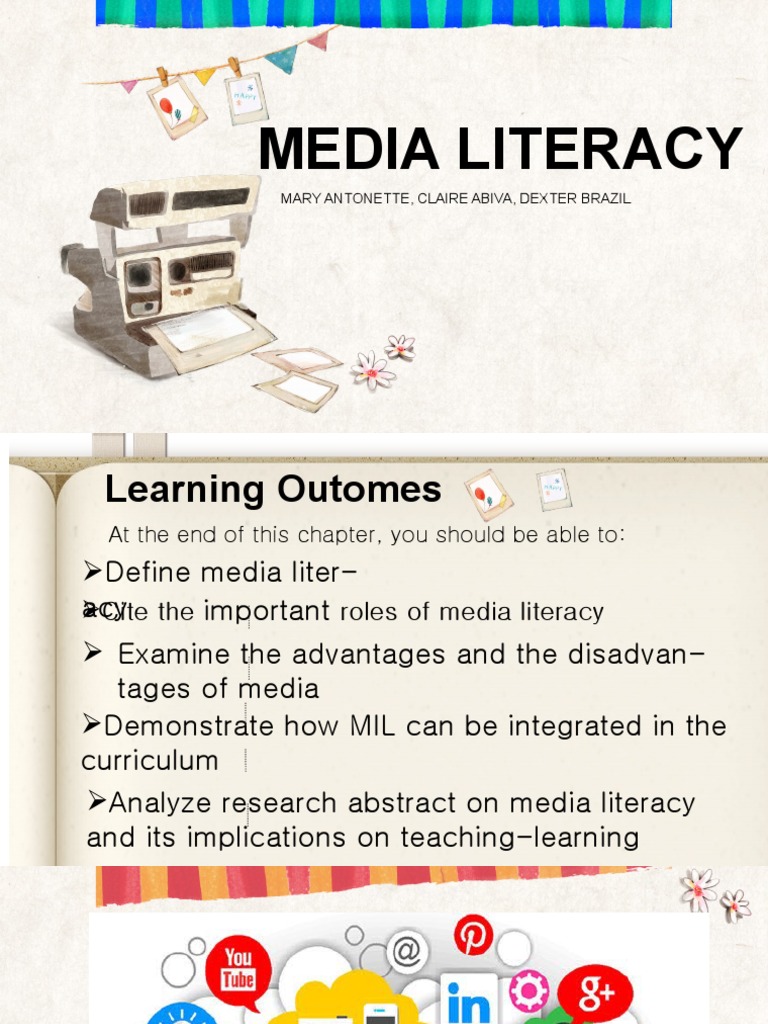 Media Literacy BENLAC | PDF