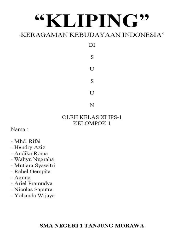 KLIPING 34 Provinsi | PDF