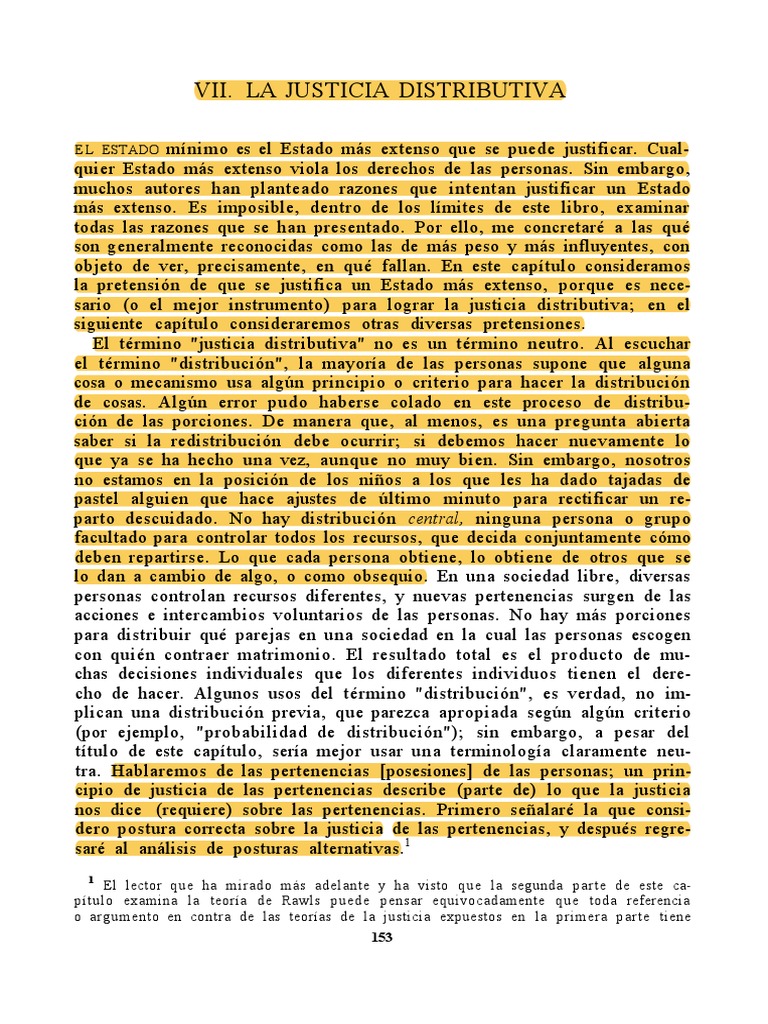 Texto Nozick Selección | PDF | Crimen y violencia | Justicia