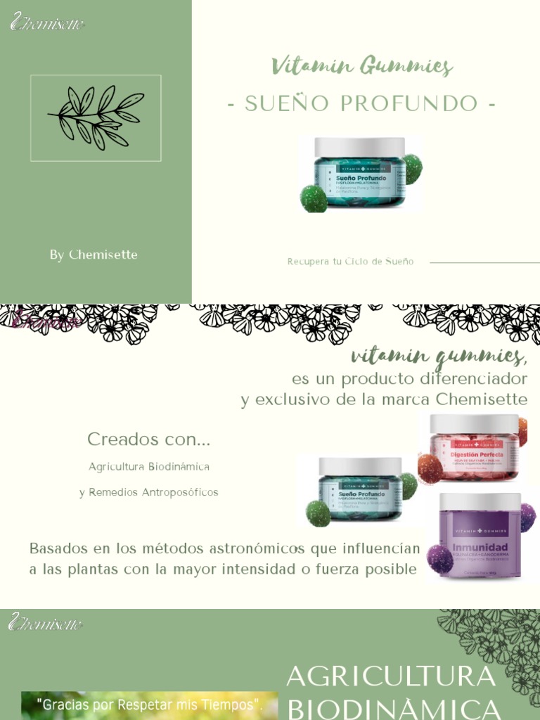 Vitamin Gummies Sueno Profundo | PDF | Dormir | Rudolf Steiner