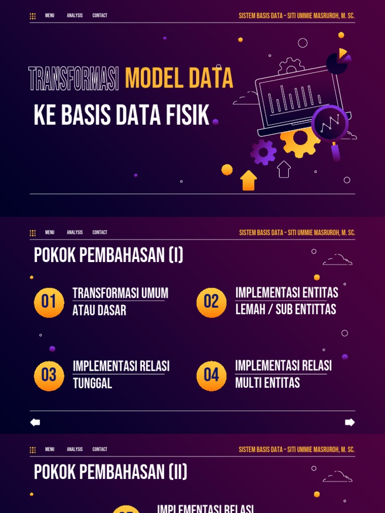 Implementasi Model Data ke Basis Data | PDF
