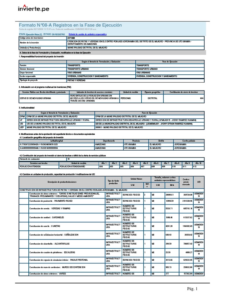Exportacion | PDF | Tasa interna de retorno | Economias