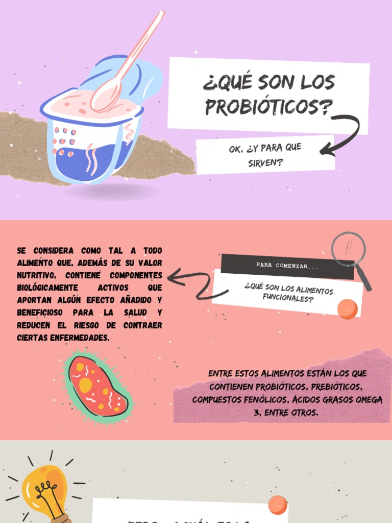 Probióticos | PDF | Probiótico | Diarrea