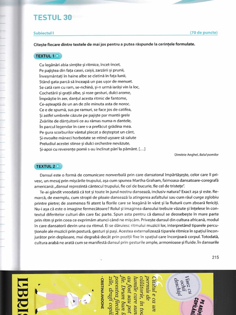 4 Teste Finale | PDF