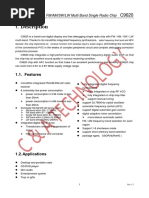 BK1198 Datasheet English | PDF | Frequency Modulation | Telecommunications