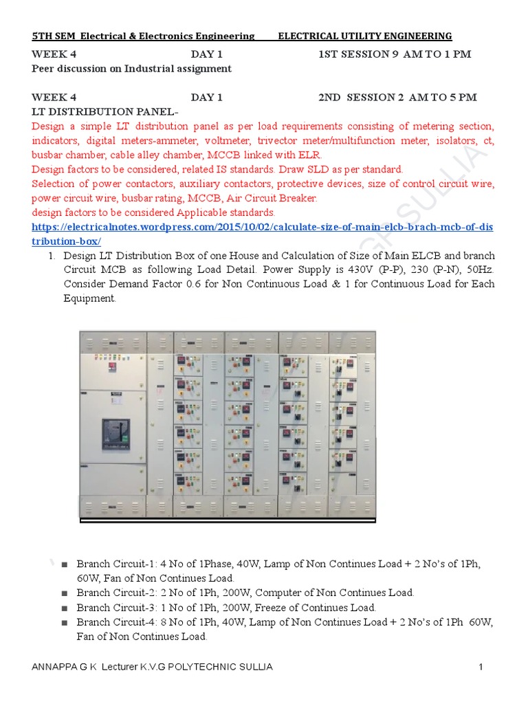 Week 4 Electrical Utility Engineering | PDF | Electric Arc | Relay