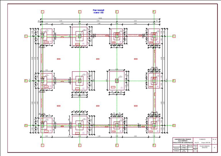 Fundații Izolate-Fundatii Izolate | PDF