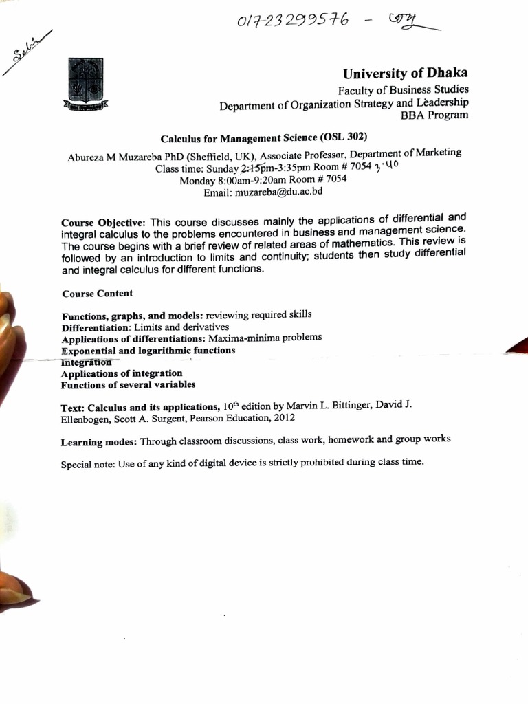 Calculus Outline | PDF | Art