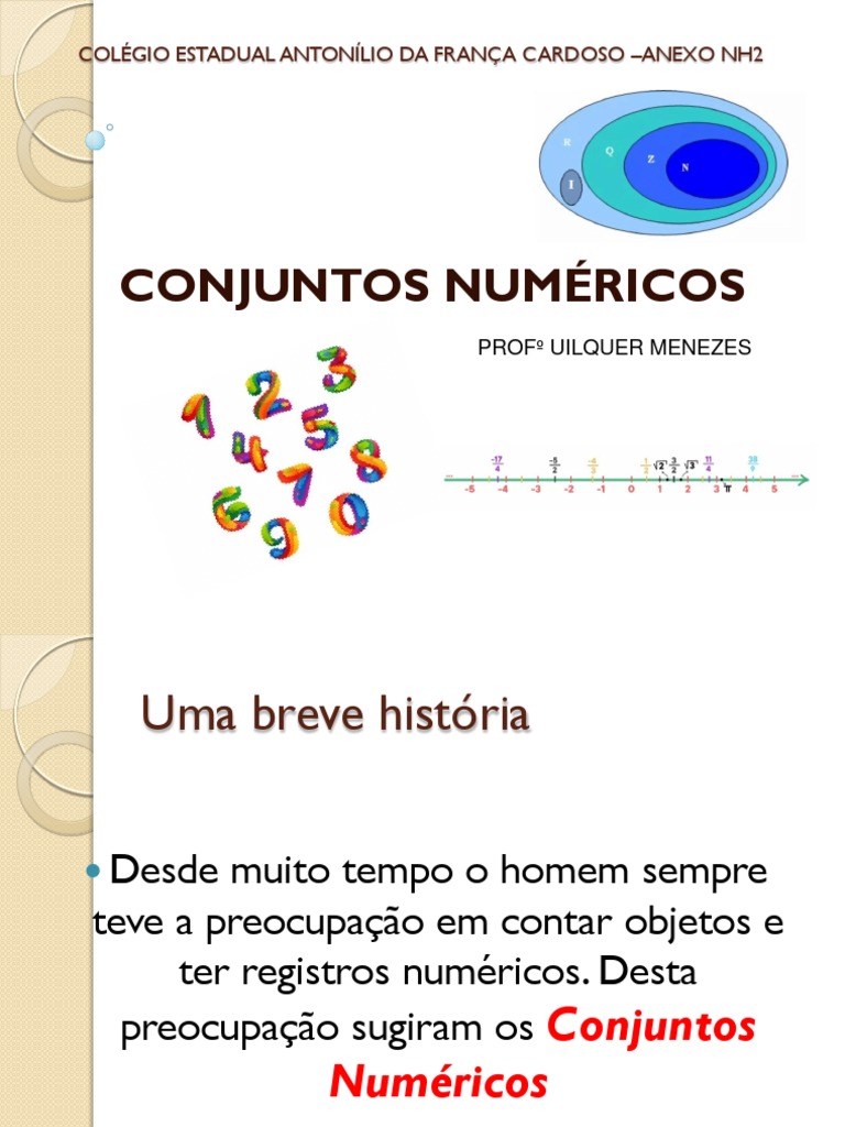Conjuntos Numéricos | PDF