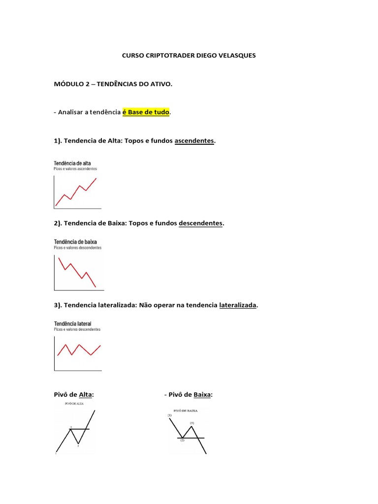 Curso Criptotrader Diego Velasques | PDF | Bitcoin | Tempo