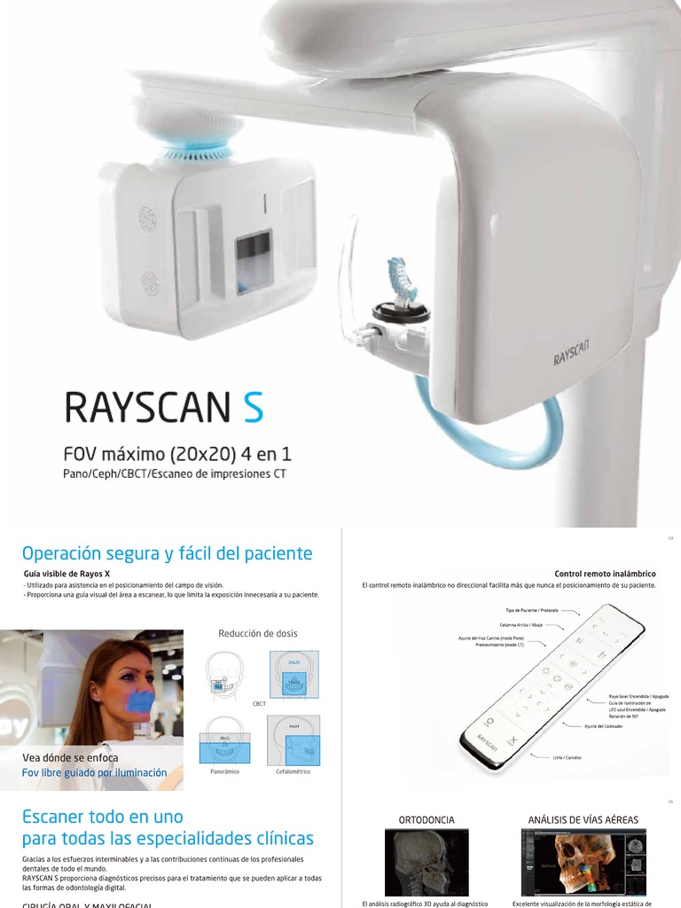 RAYSCAN-S Brochure ESPANOL | PDF