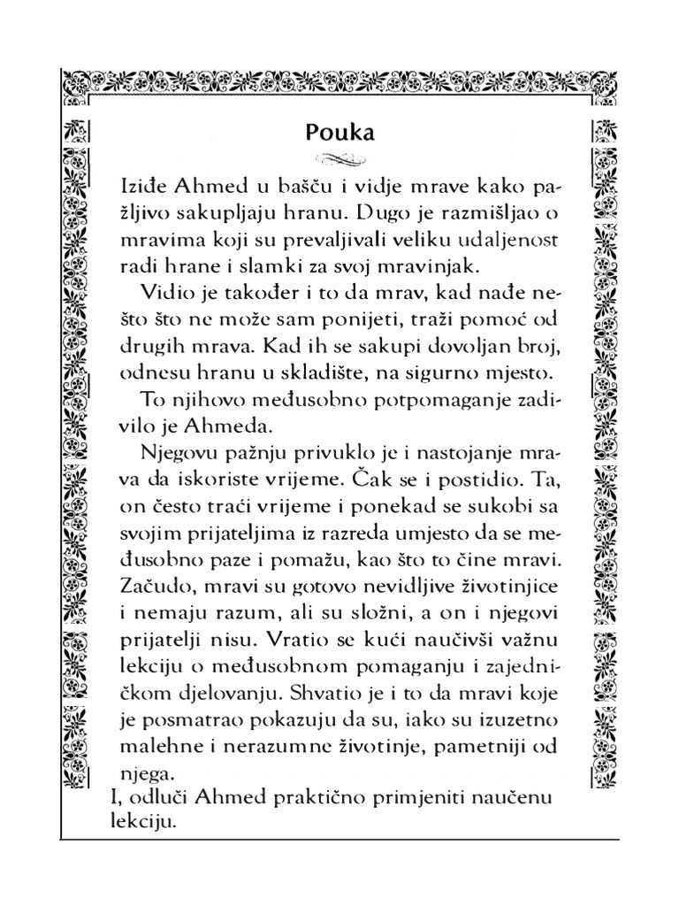 Prica 08 - Pouka | PDF