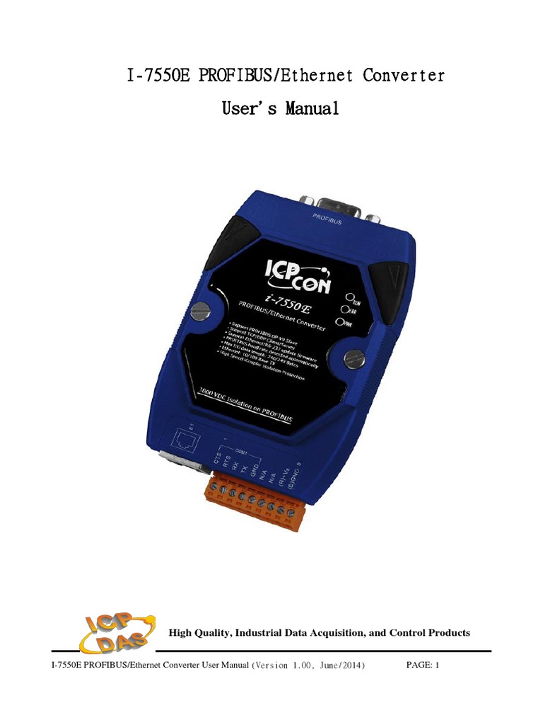 I 7550e User Manual en | PDF | Network Switch | Transmission Control ...