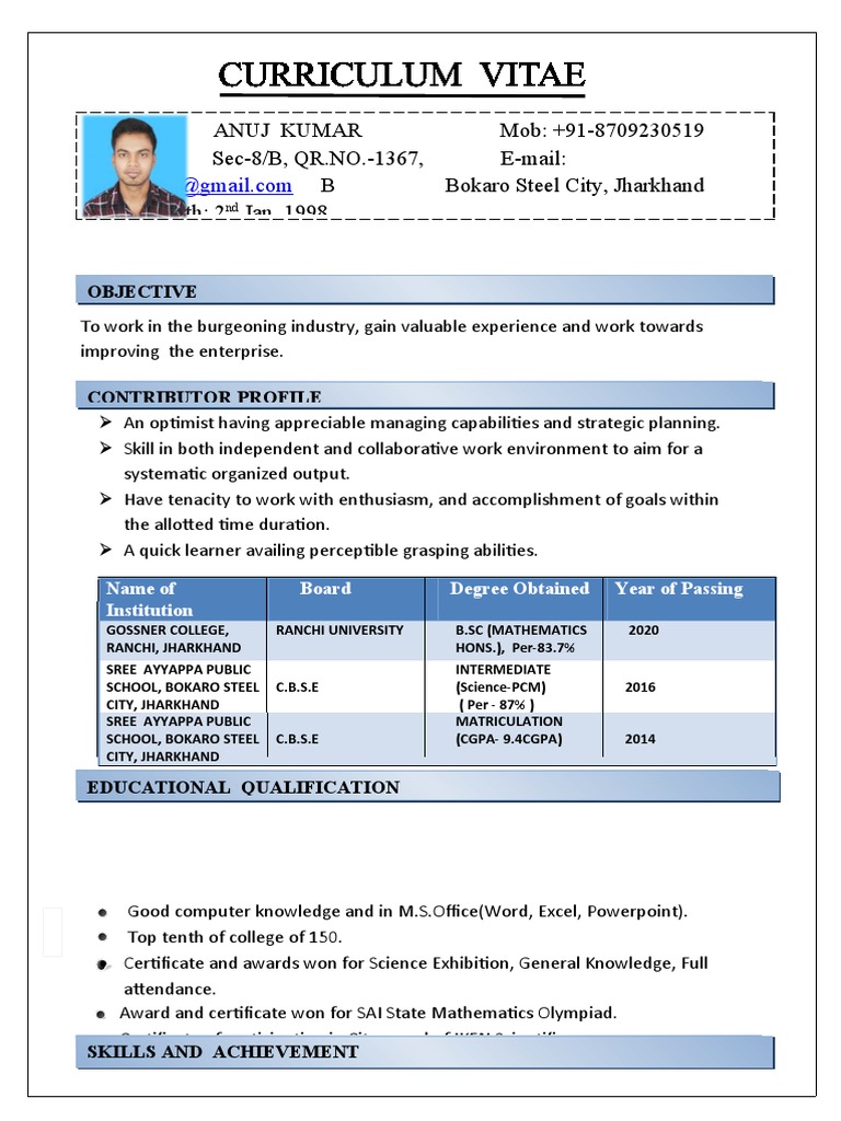 Anuj Resume | PDF Anuj Resume | PDF