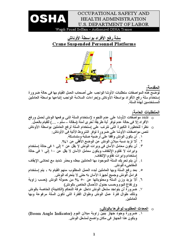 Crane Lifting Basket Crane Suspended Personnel Platforms | PDF