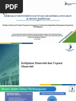 Pedoman Aplikasi e-Monev 2024 | PDF