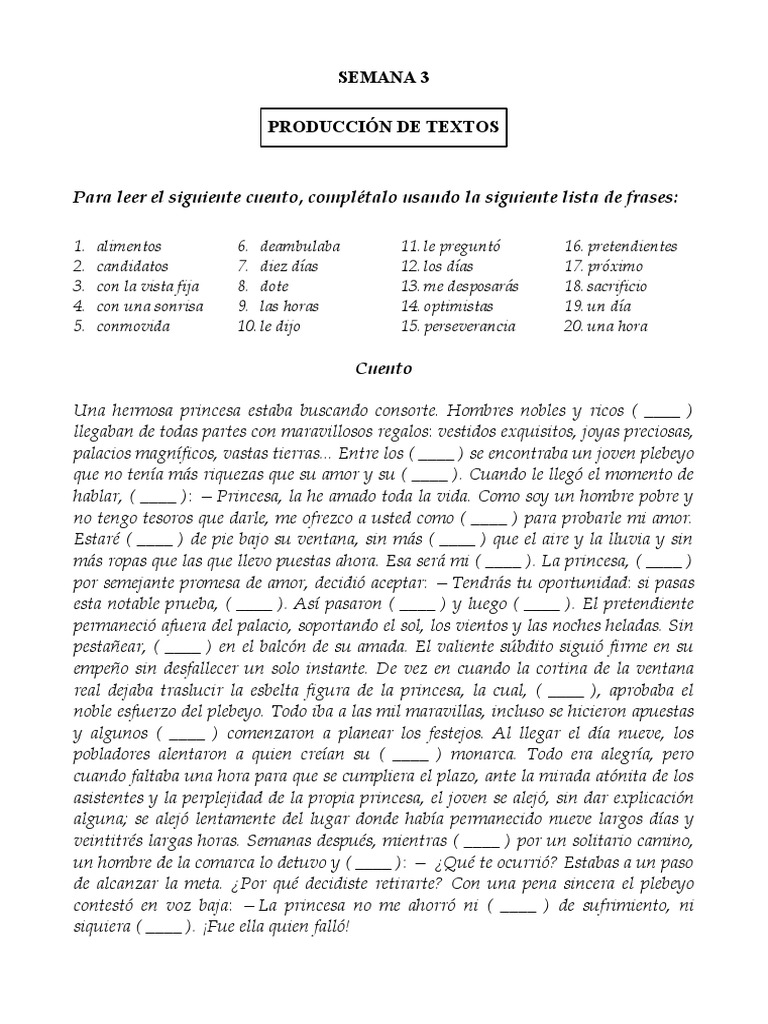 Para 1° - Semana 3 - (PT) | PDF
