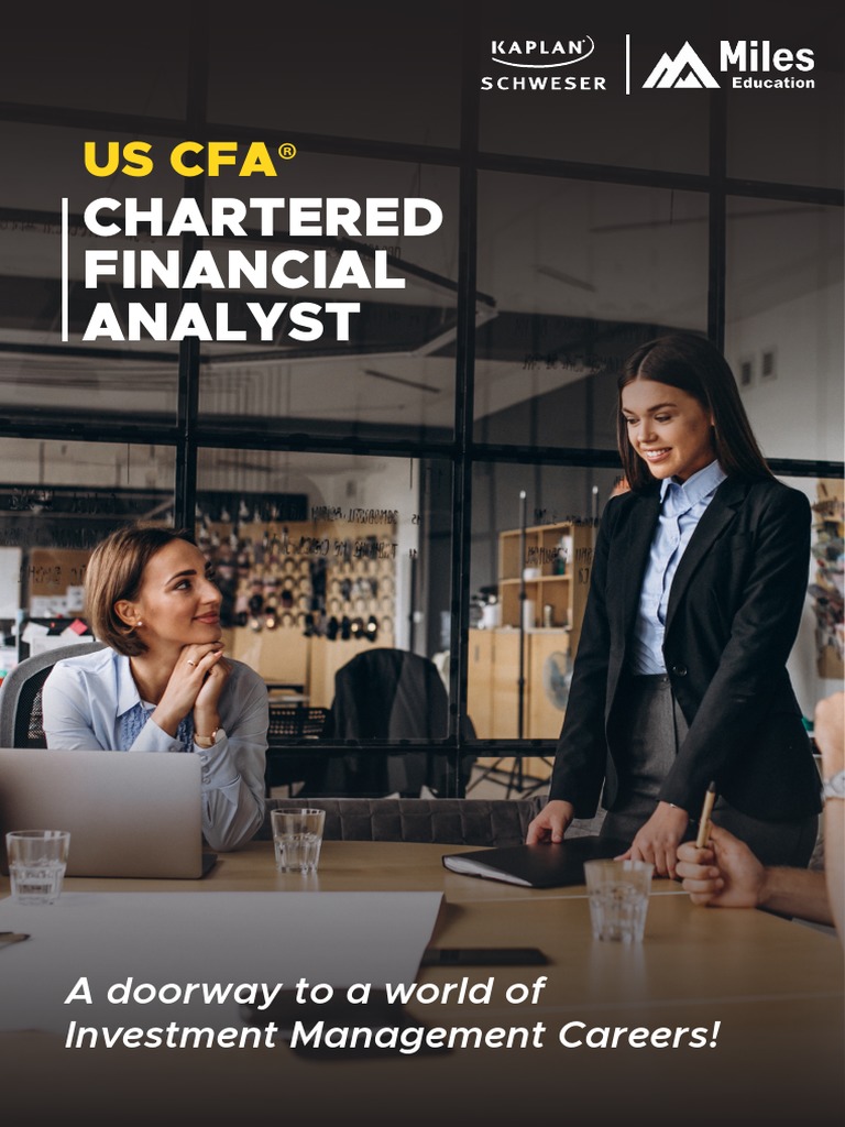 CFA Brochure | PDF | Kaplan | Financial Services