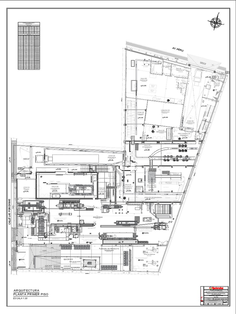 01.redondos-Planta de Pavos Rendering-Arquitectura-Primer Piso | PDF