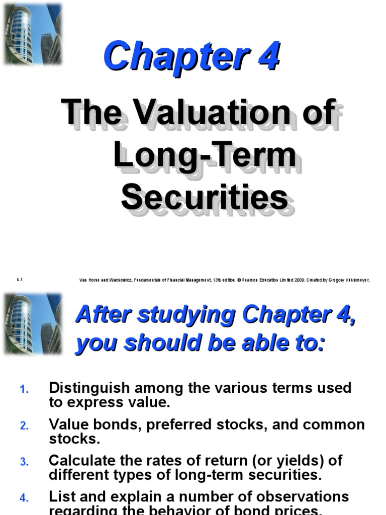 Lec 4 - Chapter 04 - 2018 | PDF | Free Cash Flow | Bonds (Finance) Lec 4 - Chapter 04 - 2018 | PDF | Free Cash Flow | Bonds (Finance)