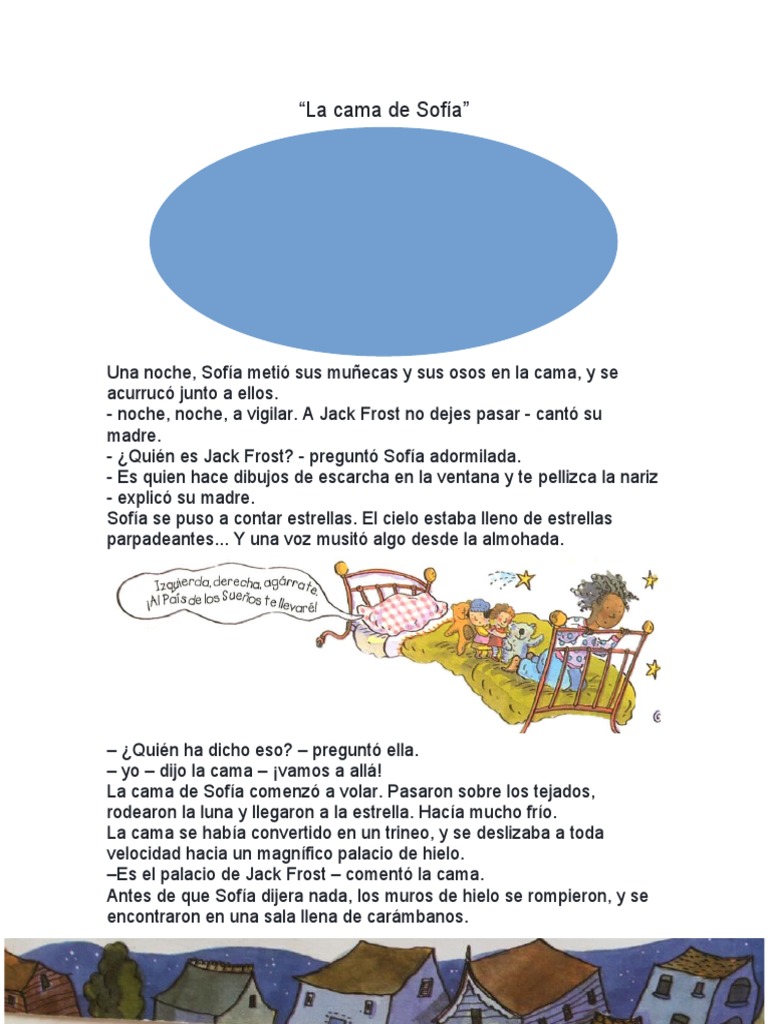 cuento La cama de Sofía | PDF