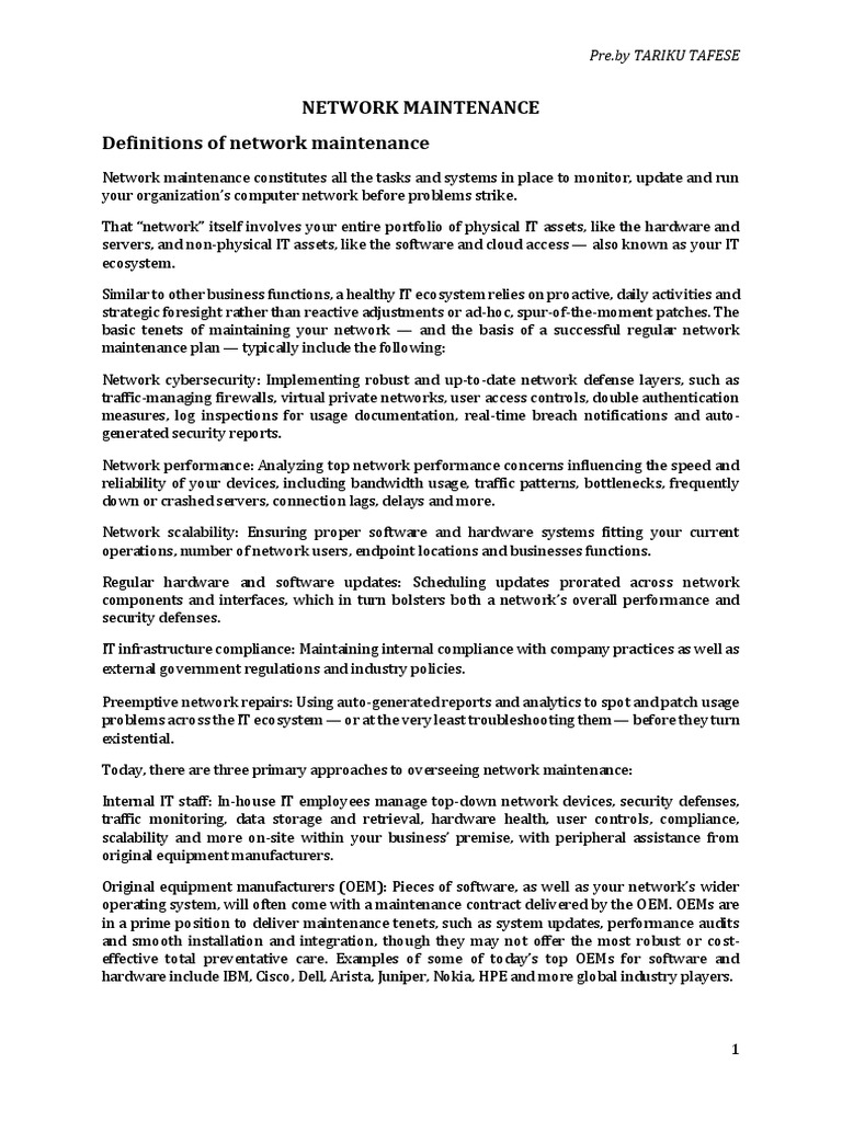 Tarik | PDF | Computer Network | Security