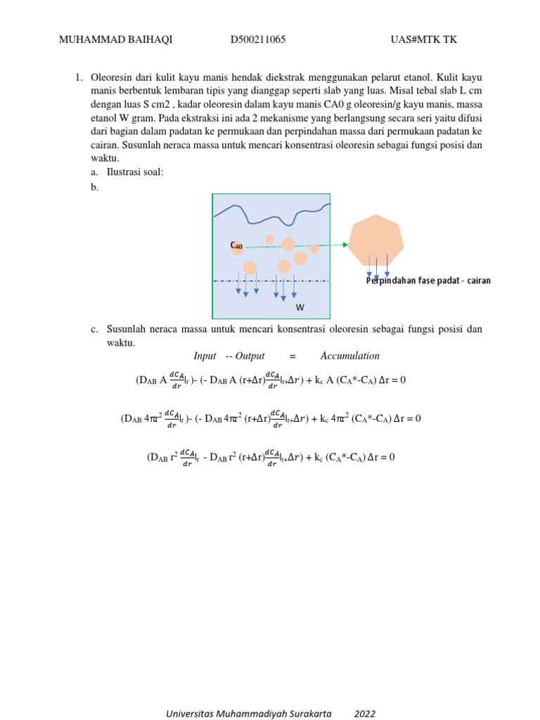 D500211065 Muhammad Baihaqi-Mtk TK Uas | PDF D500211065 Muhammad Baihaqi-Mtk TK Uas | PDF