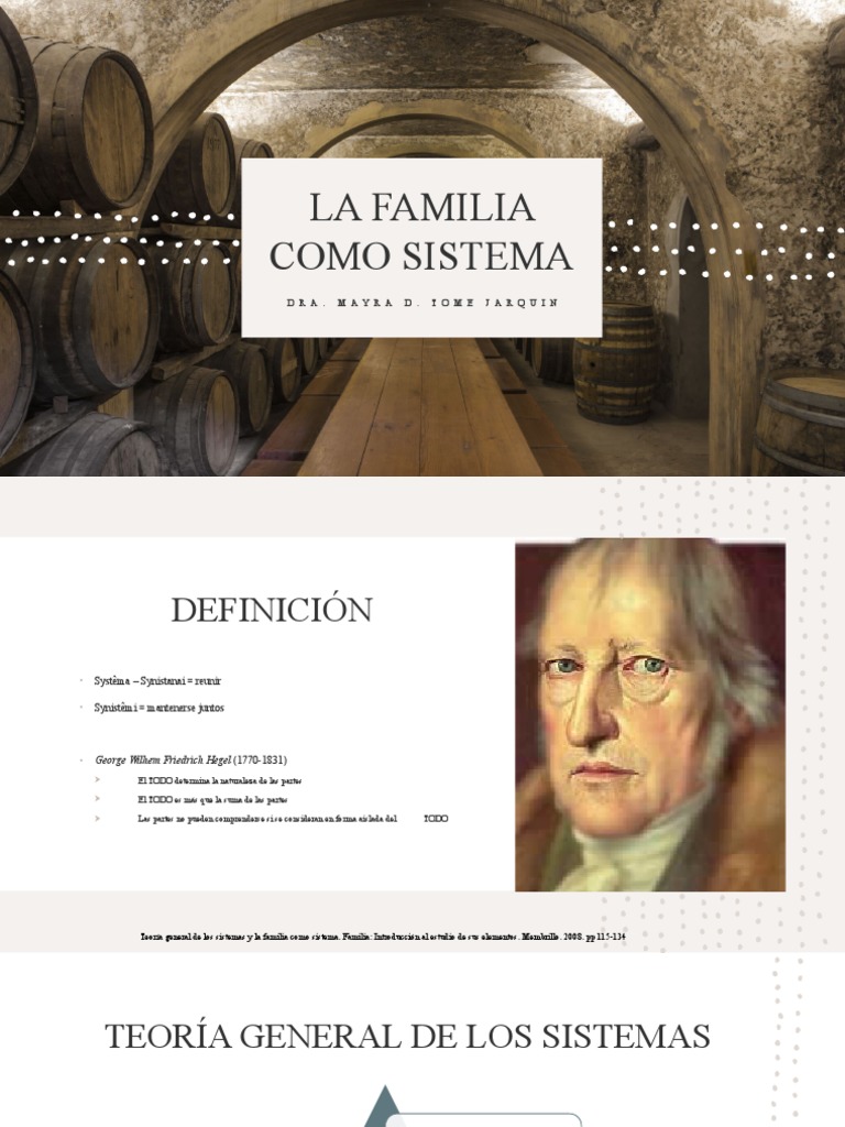 La Familia Como Sistema | PDF
