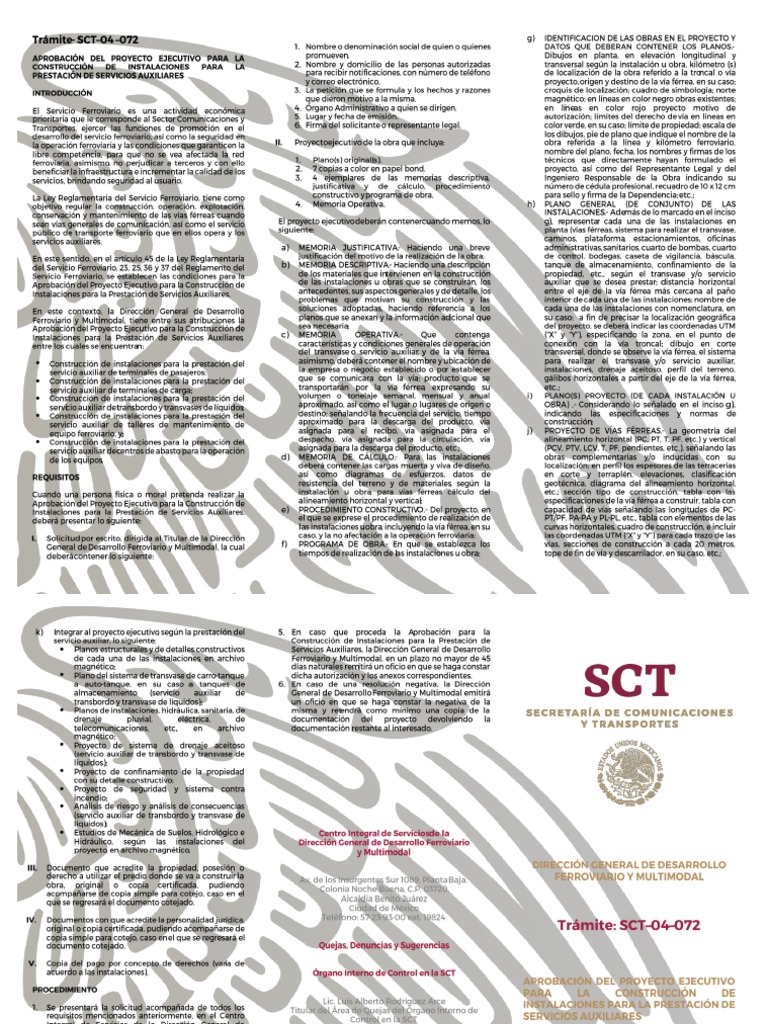 Tramite - SCT 04 072 | PDF