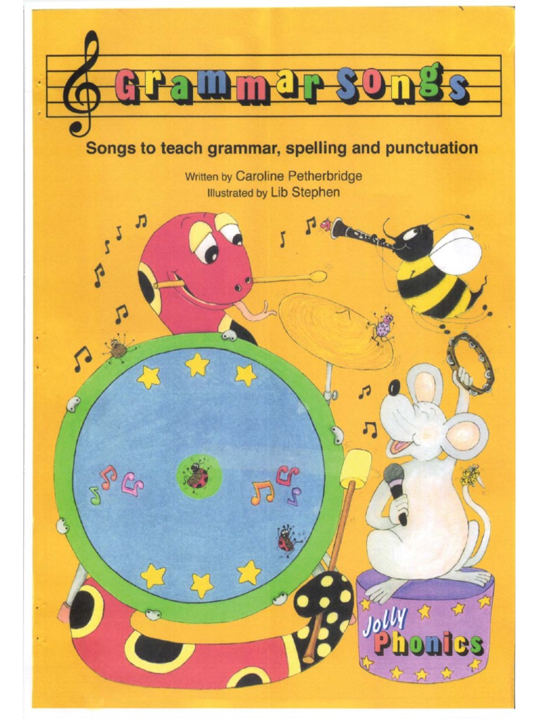 Jolly Grammar Song Book1 | PDF