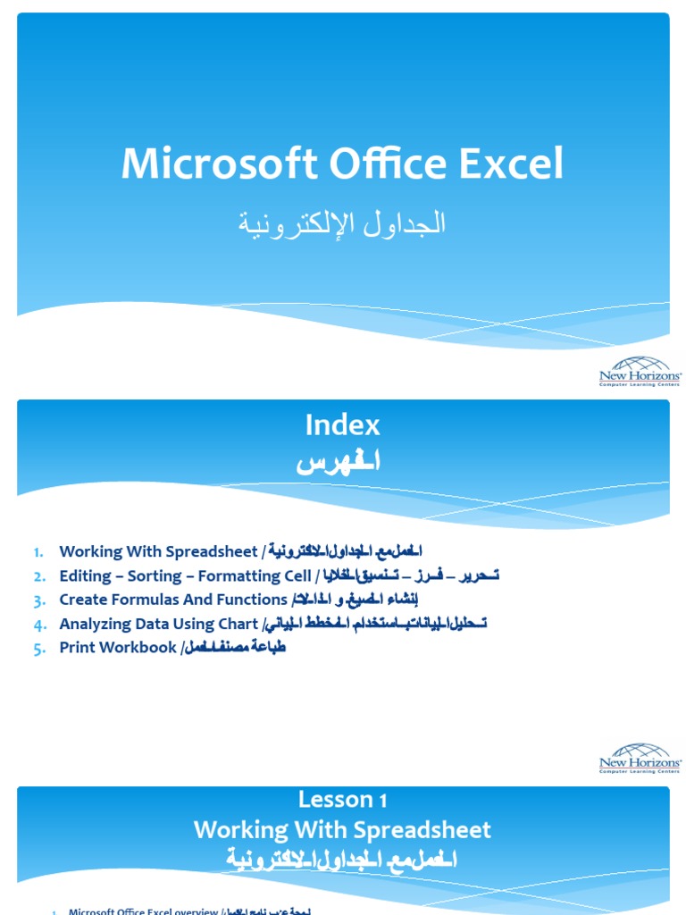 Microsoft Office Excel | PDF