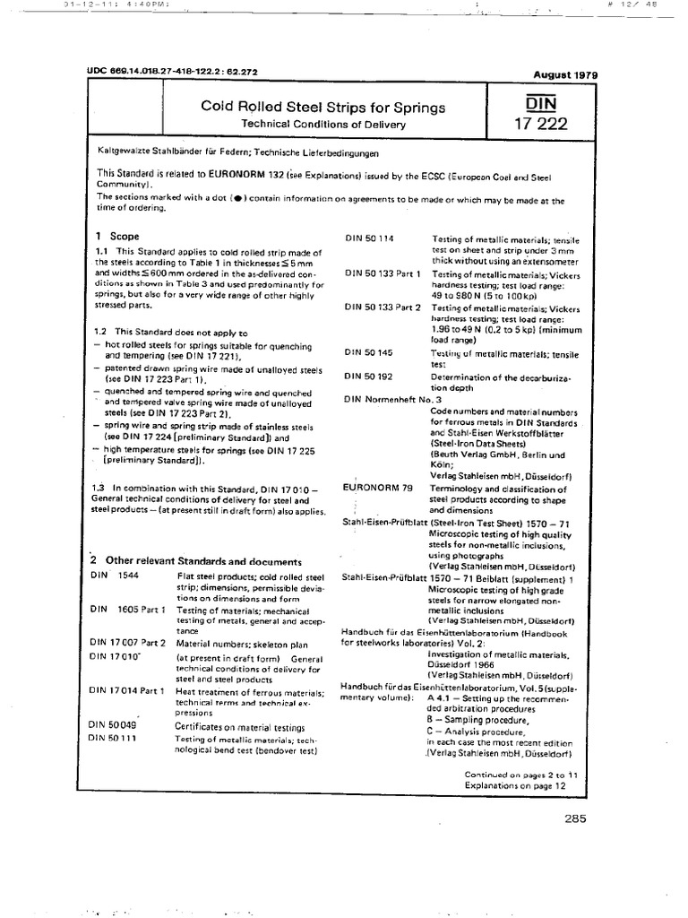 Din 17 222 | PDF