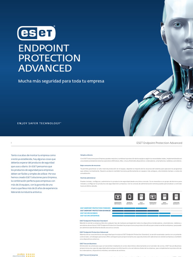 ESET Endpoint Protection Advanced | PDF | Software antivirus | Mac OS