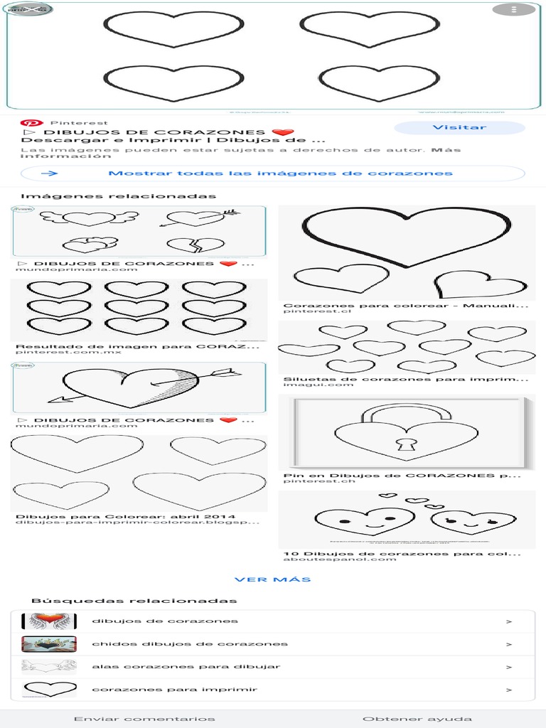 Dibujos de Corazones - Buscar Con Google | PDF