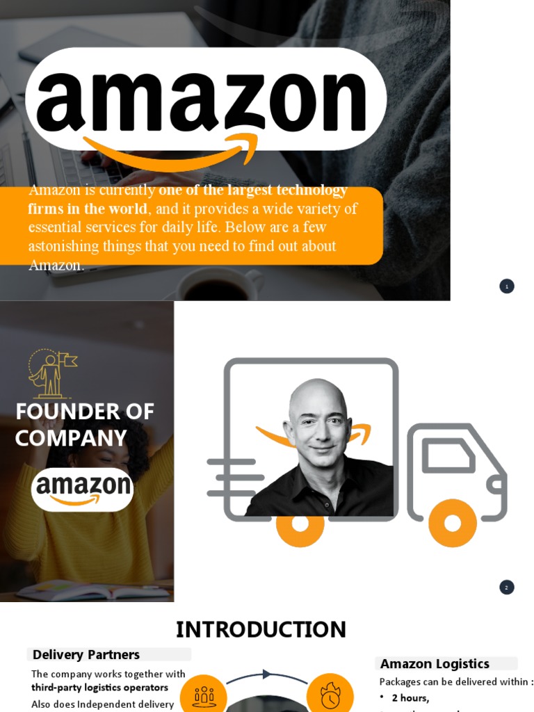 Amazon PPT MERGED | PDF | Supply Chain Management | Supply Chain