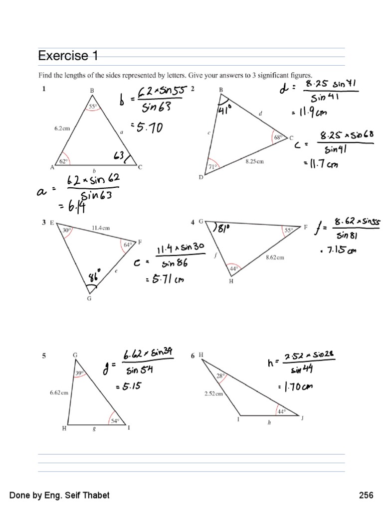 Further Trig. Hw. | PDF | Significant Figures | Metrology