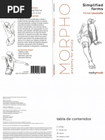 Morpho Simplified Forms Anatomy For Artists | PDF