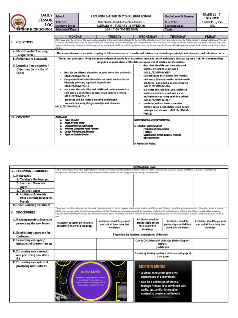 Mil DLL Week 8 | PDF | Learning | Educational Assessment Mil DLL Week 8 | PDF | Learning | Educational Assessment