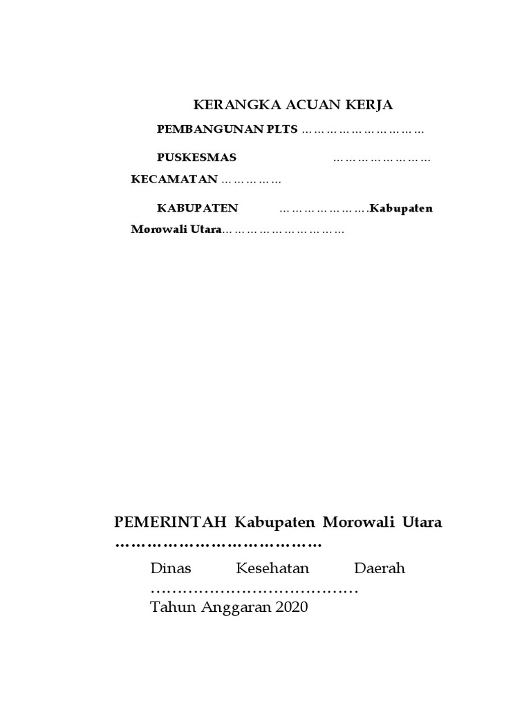 Kak PLTS | PDF | Teknologi & Rekayasa