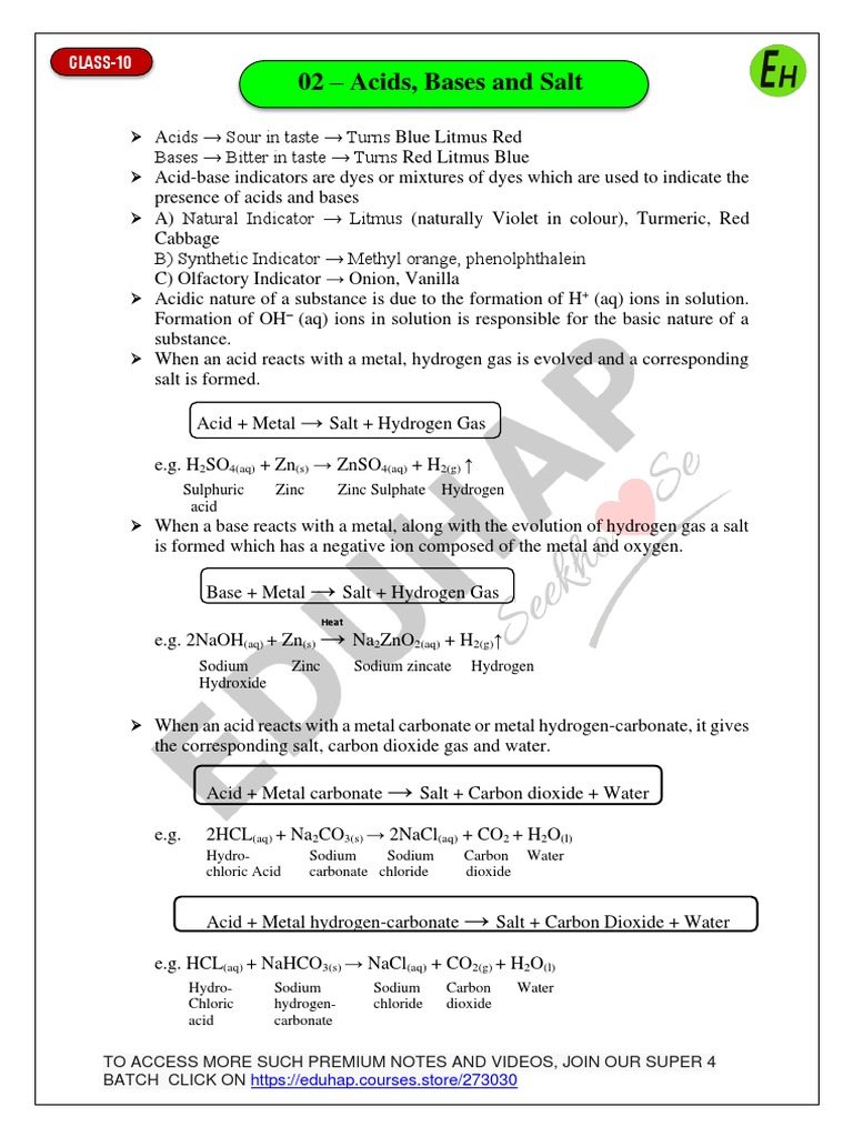 2 - Acids, Bases and Salts (1) | PDF | Hydroxide | Sodium Hydroxide