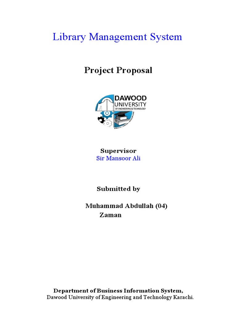 Project Proposal Template BIS | Download Free PDF | Software ...