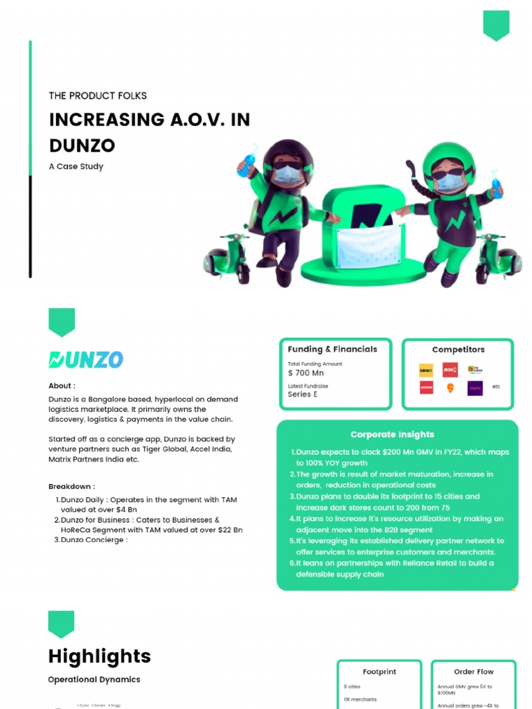 Dunzo Case Study | PDF