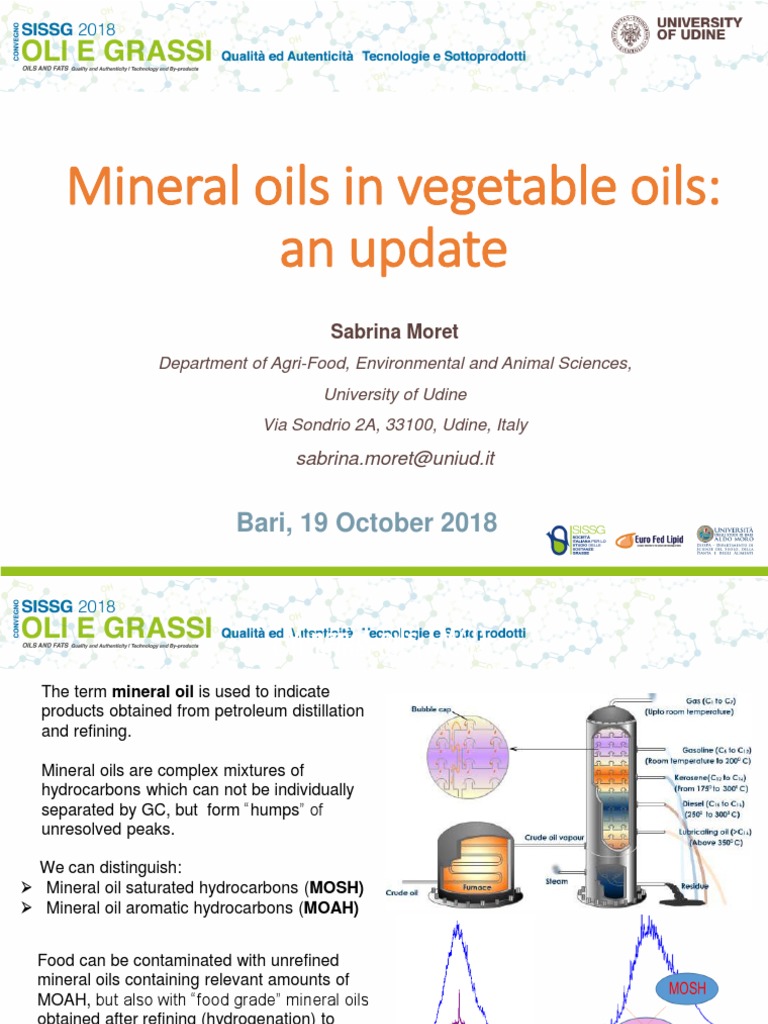 MO in Vegetable Oils | PDF | Oil | Vegetable Oil