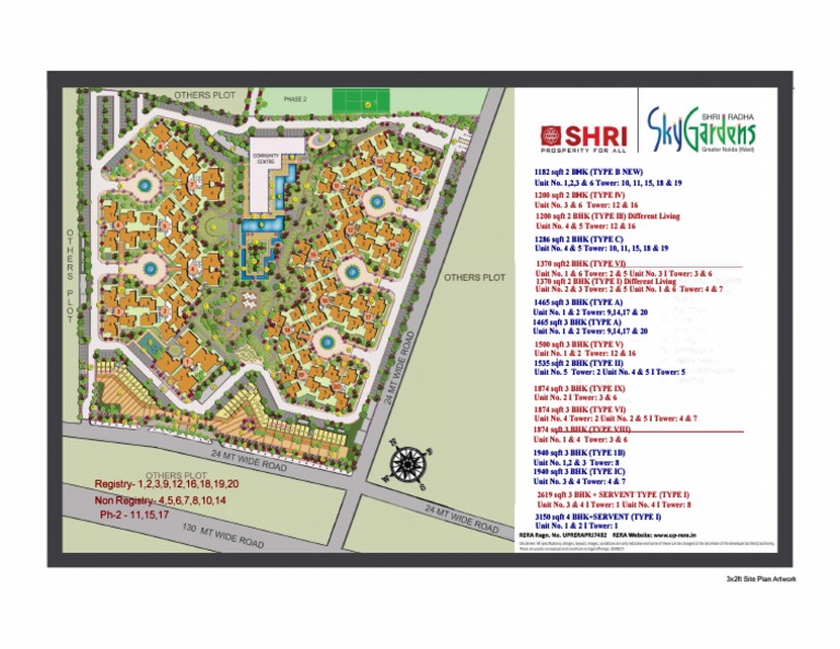 Sky Gardens Site Layout | PDF