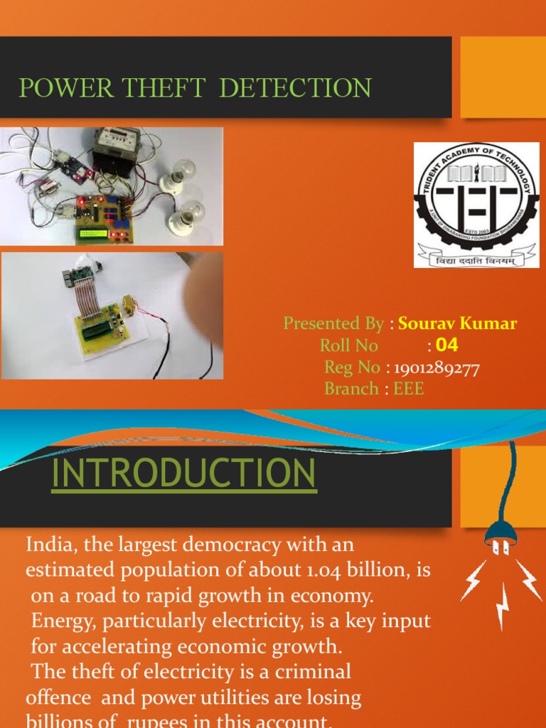 Electricity Theft Detection Methods | PDF | Programmable Logic ...