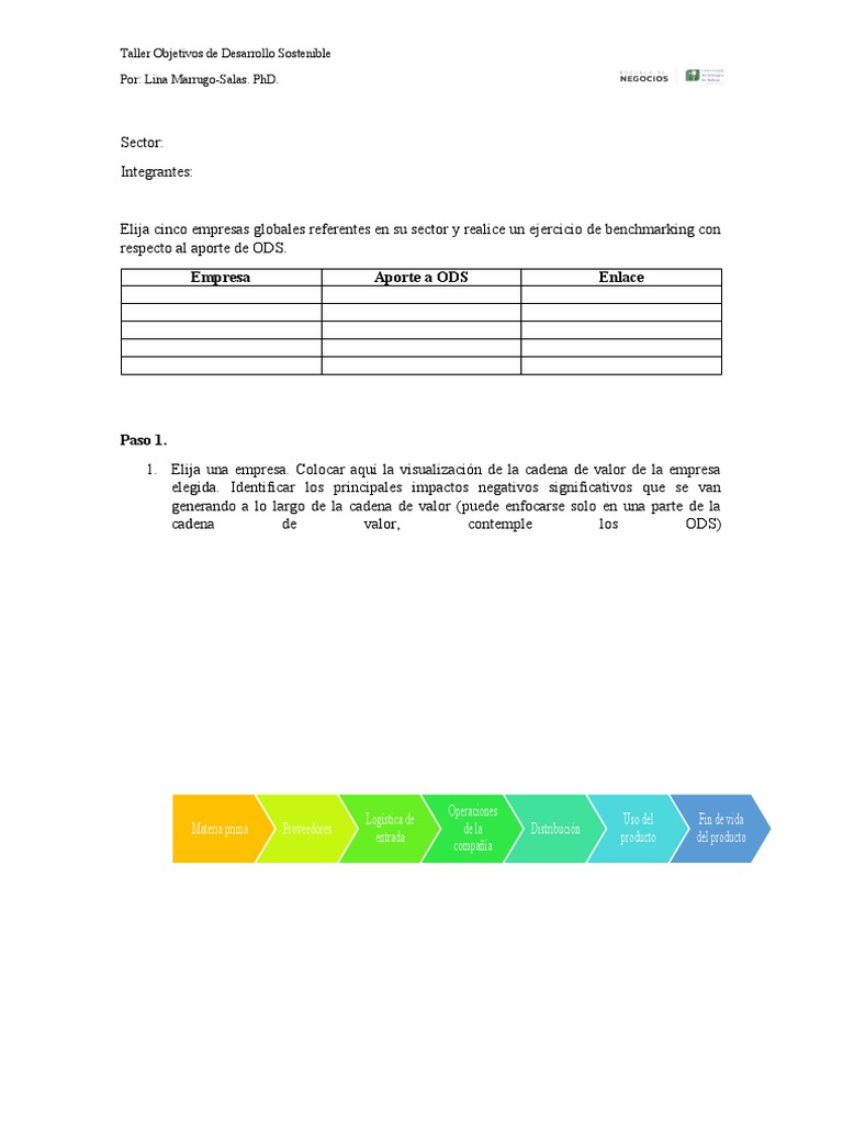 Taller ODS | PDF