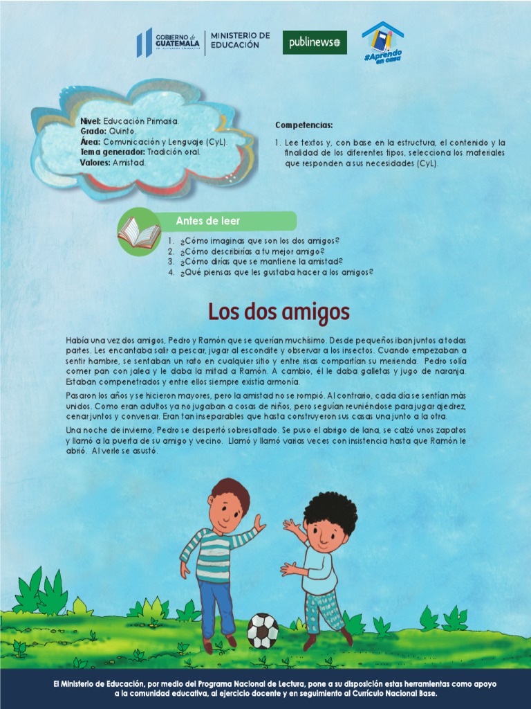 Los Dos Amigos 130820 Pliegos | PDF