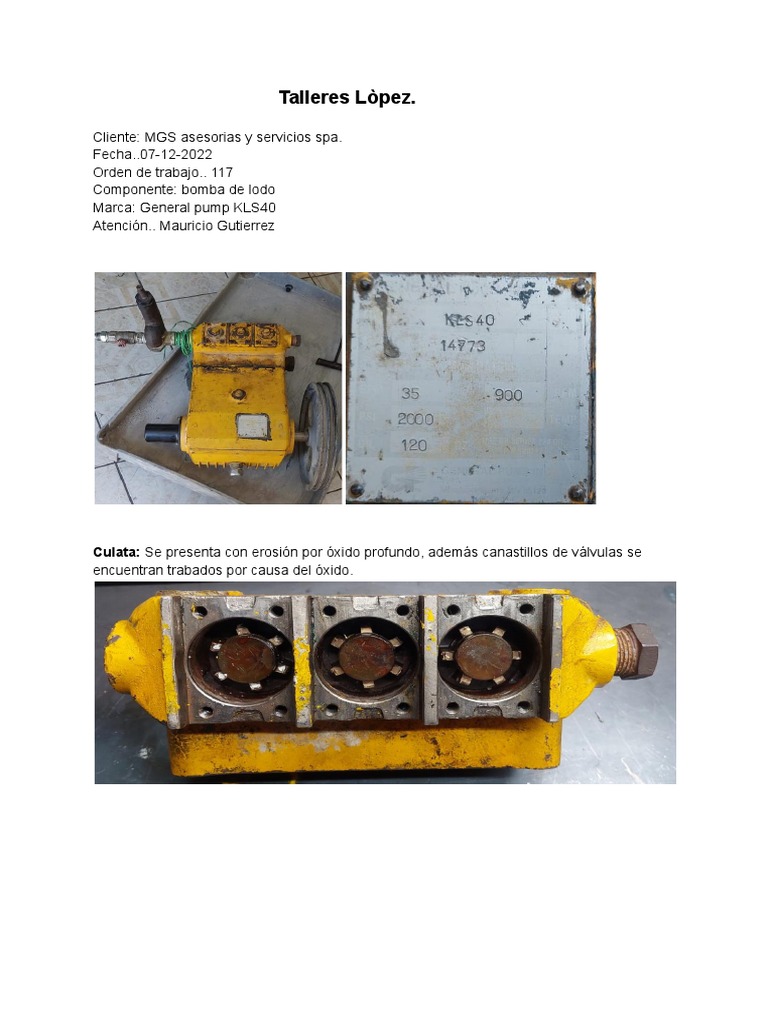 Bomba de Lodo | PDF
