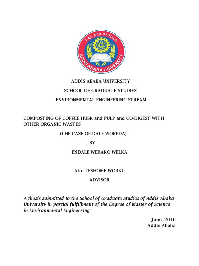 Endale Werako | PDF | Compost | Soil